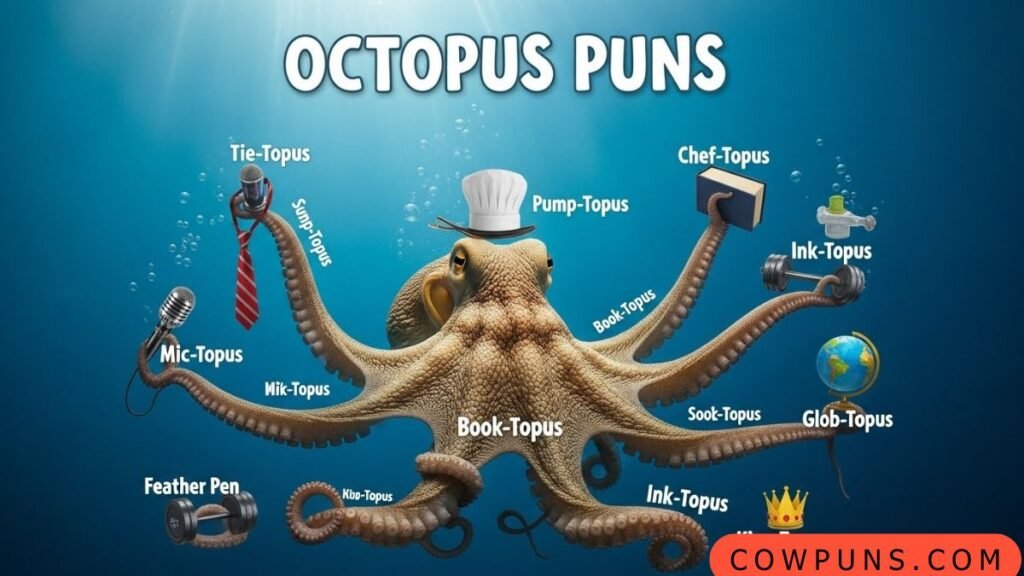 300+ Octopus Puns: Dive into a Sea of Tentacle-Tickling Laughter