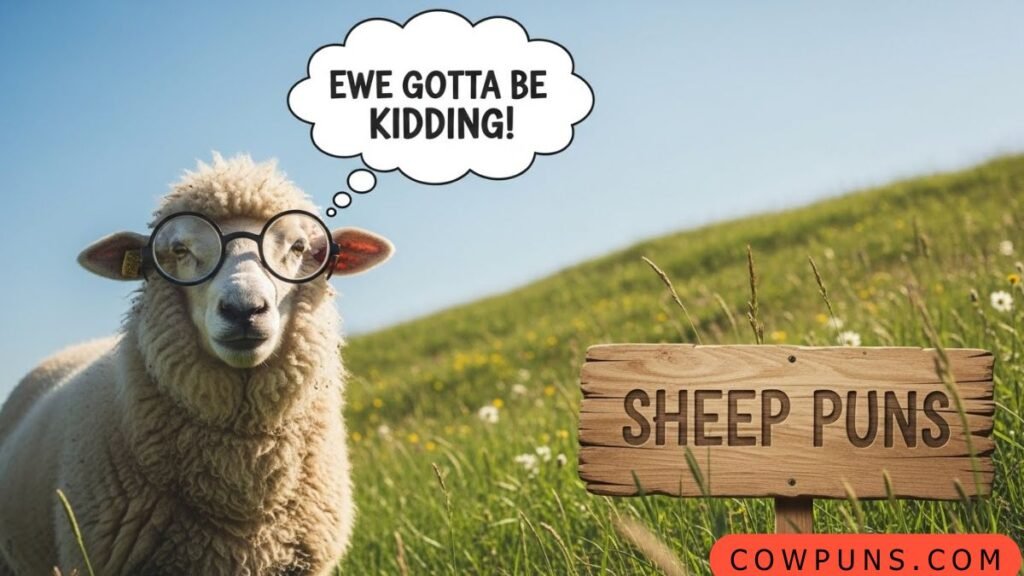 300+ Sheep Puns: Funny, Cute, and Hilarious Sheep Jokes for Everyone